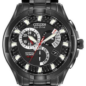 Citizen | Accessories | Citizen Mens 42mm Black Calendar Watch | Poshmark